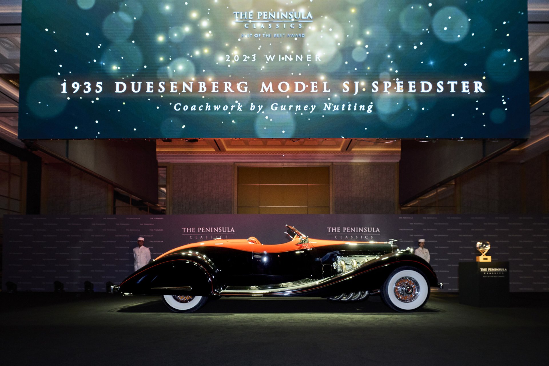 Supercharged 1935 Duesenberg Model SJ Speedster wins Best of the Best ...