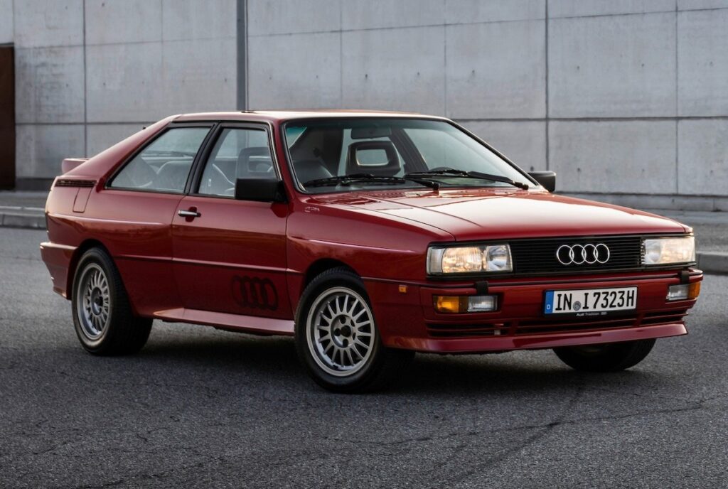 Rear View: Audi Quattro - Retro Rides