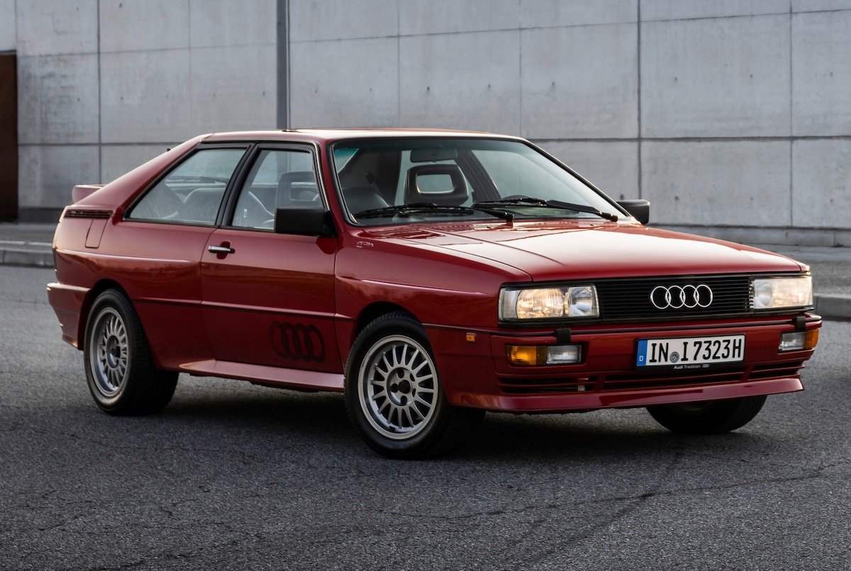 Rear View: Audi Quattro - Retro Rides