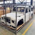 Replica Toyota AE86, FJ40, and Land Rover Defender body shells surface ...