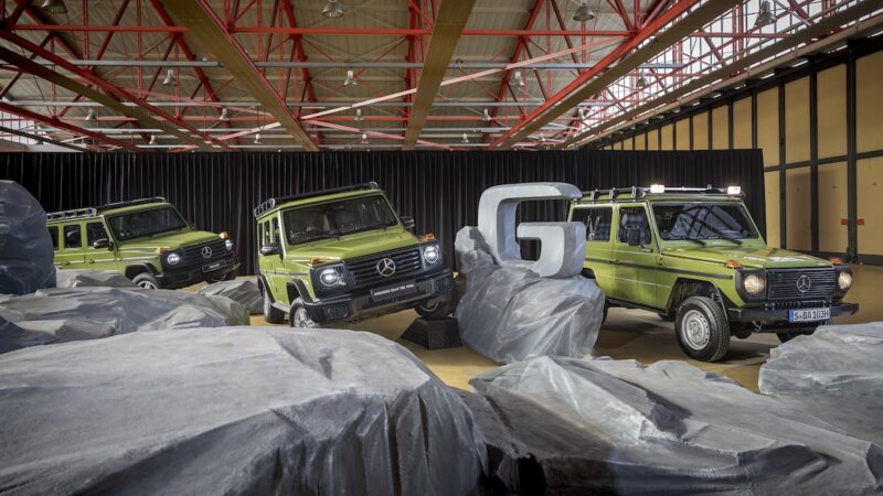 The Mercedes-Benz G-Wagen goes retro with 1980s-inspired special ...