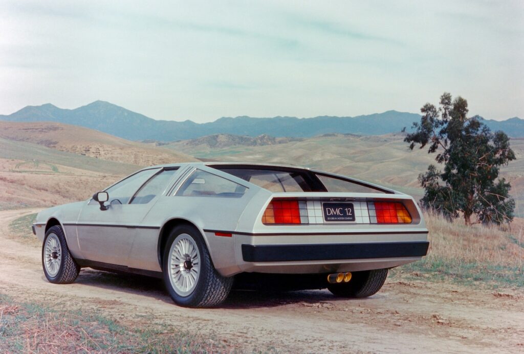 Rear View: DeLorean DMC-12 - Retro Rides